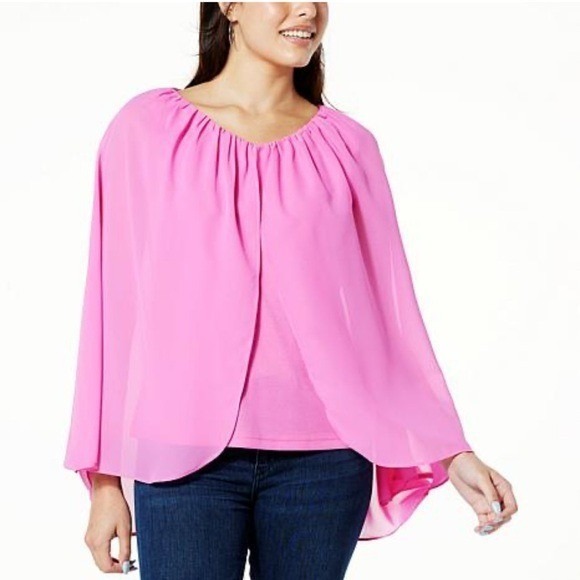 Colleen Lopez | Jackets & Coats | Colleen Lopez Drapey Dolman Cape Top ...
